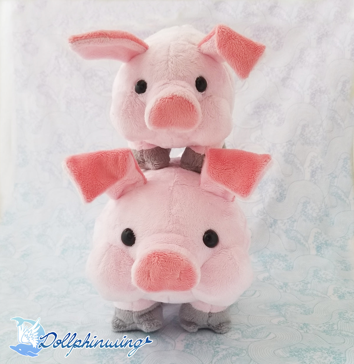 Chubby Pig Plushie Sewing Pattern – Dollphinwing