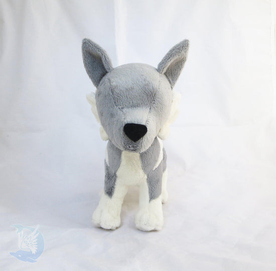 Wolf Plushie Sewing Pattern PDF - Dollphinwing