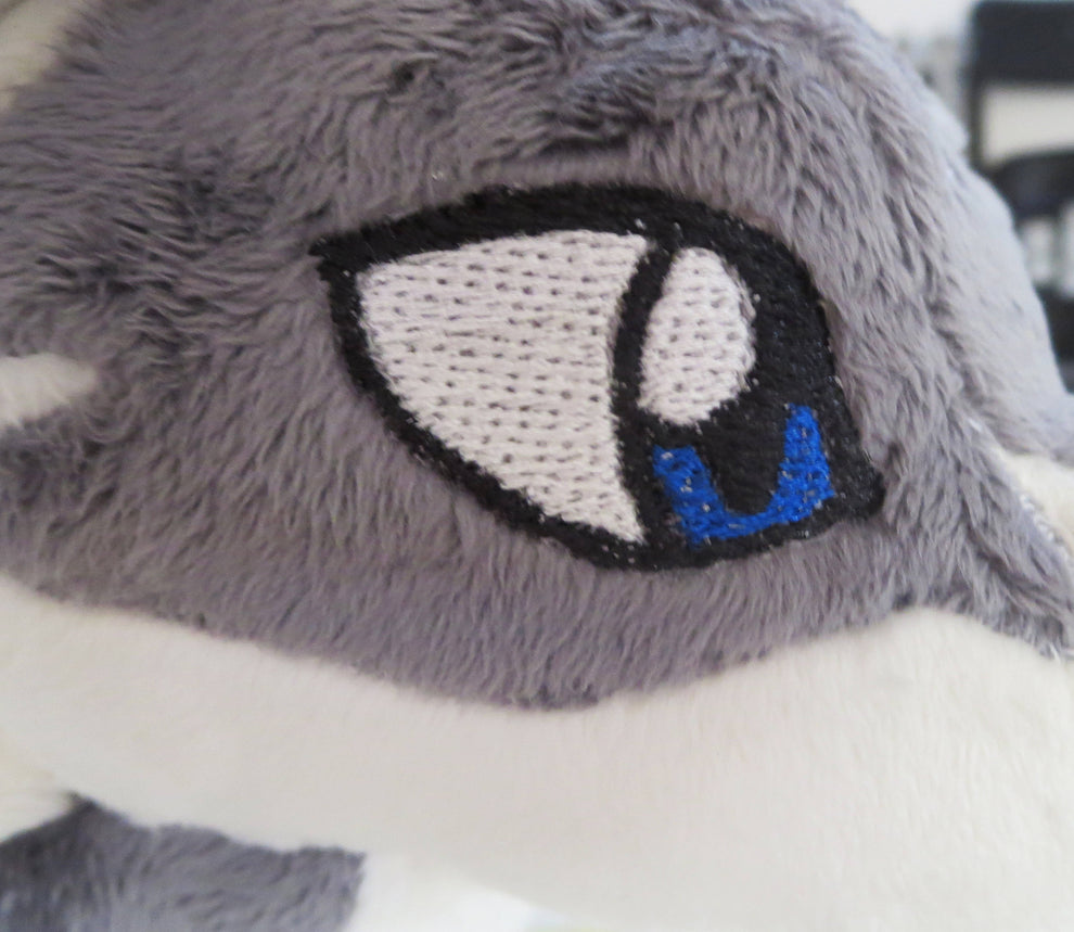 Wolf Plushie Sewing Pattern Add-On Embroidery – Dollphinwing