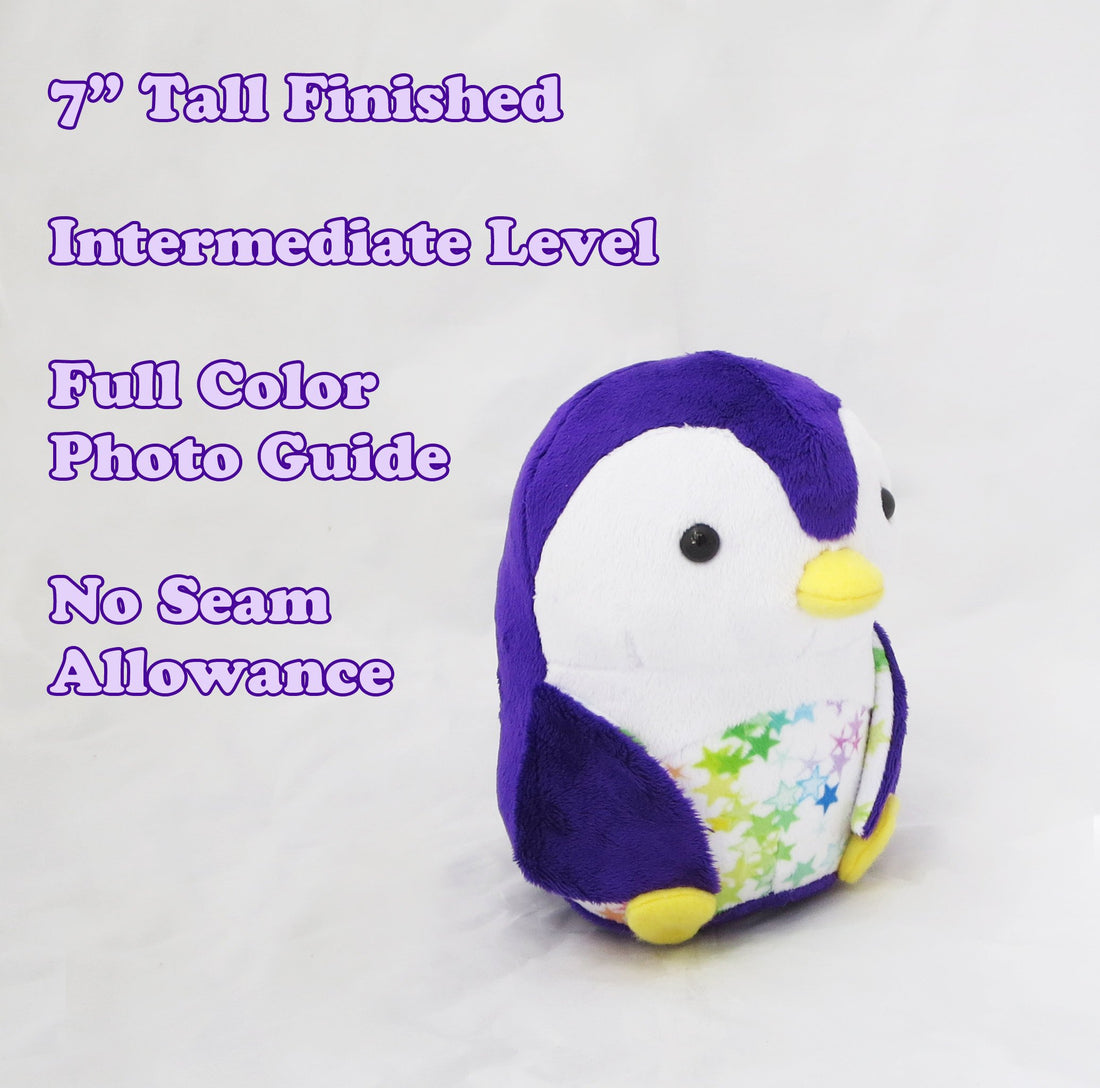 Penguin Plush Sewing Pattern - Dollphinwing