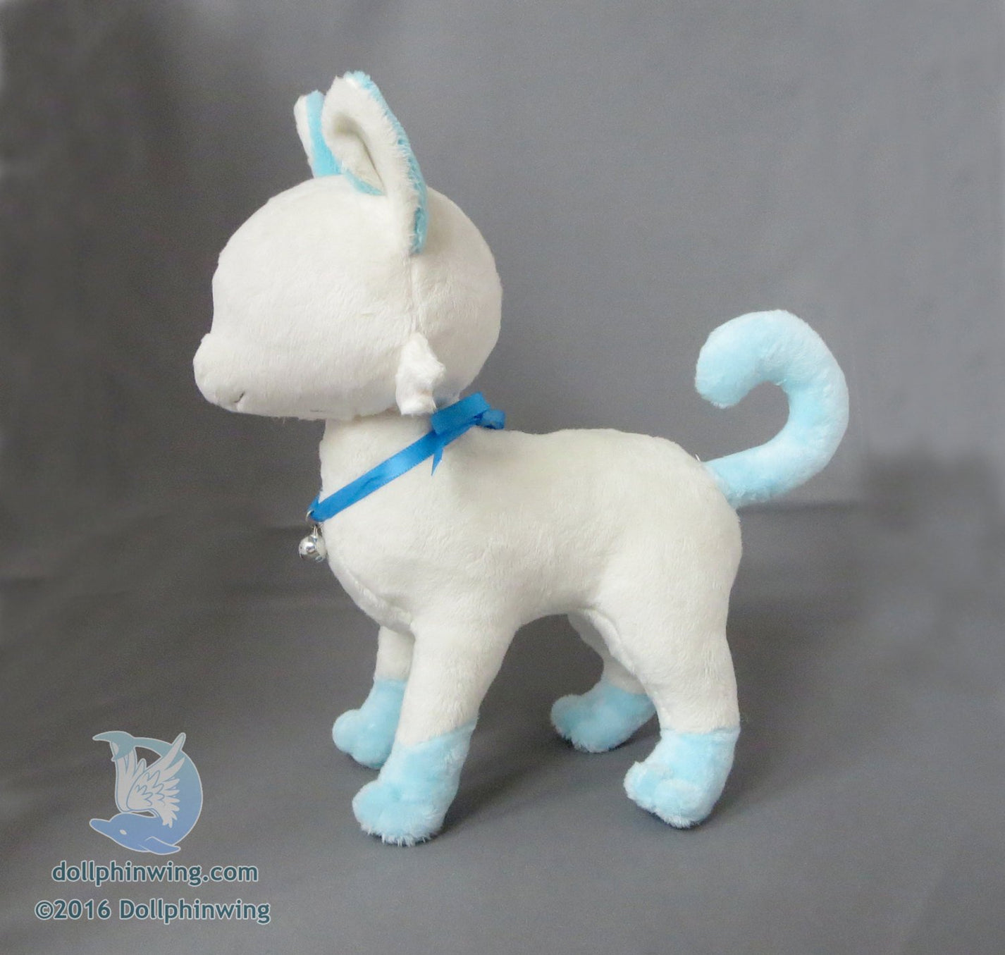 Standing Cat Plush Sewing Pattern PDF - Dollphinwing